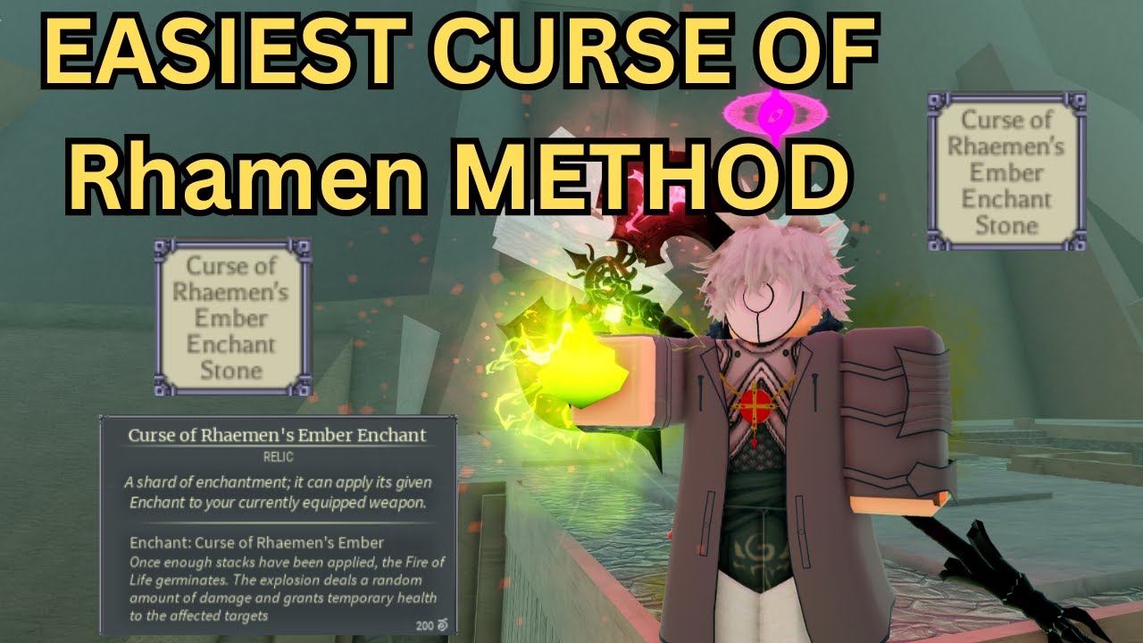 How to get Curse of Rhamen's Ember (EASIEST METHOD) | Deepwoken - YouTube