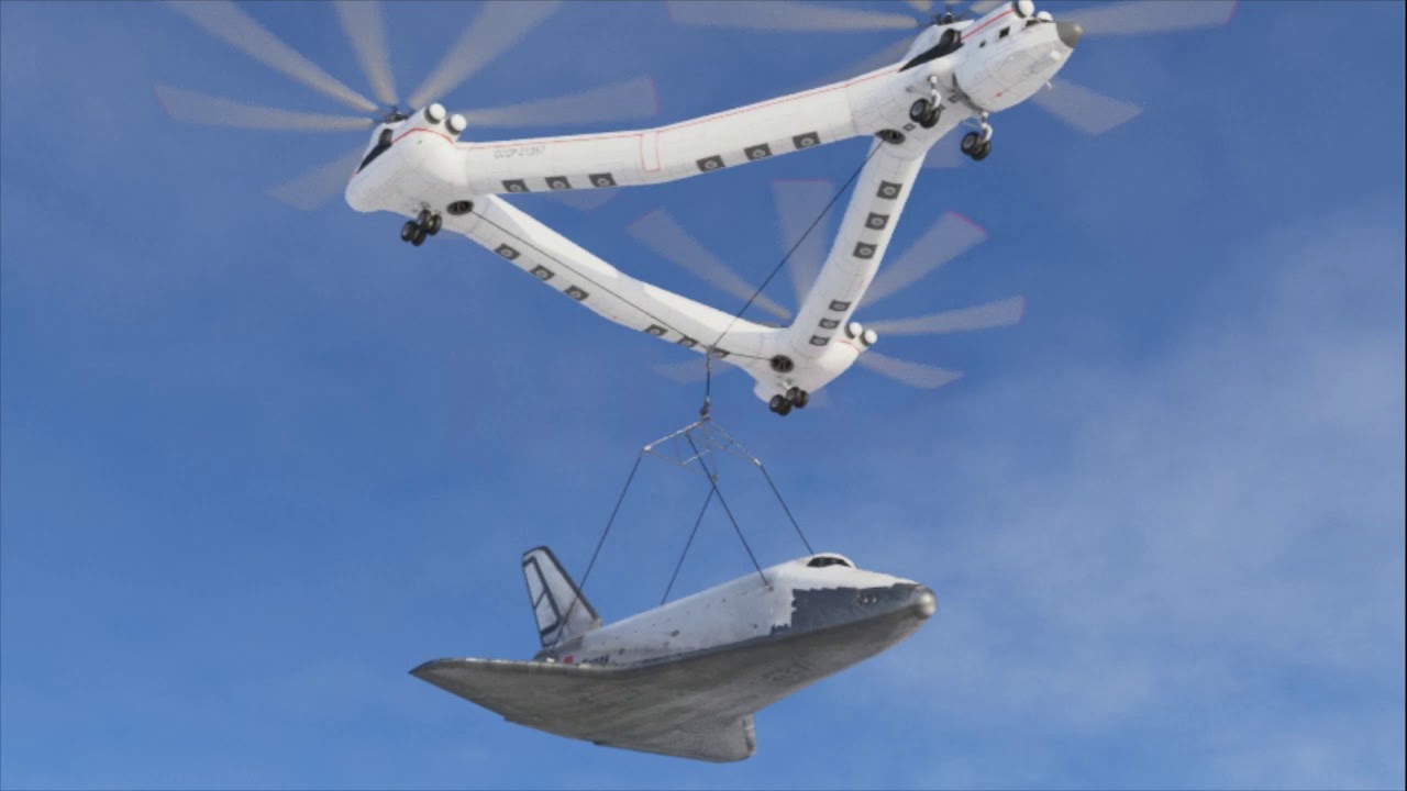 Biggest helicopter ever is MI-32 - YouTube