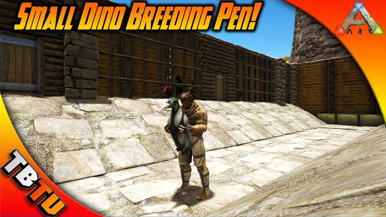 AWESOME SMALL DINO BREEDING AND HATCHING PEN! KAIRUKU BREEDING! Ark ...