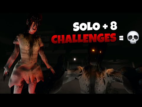 Roblox Blair: Solo Ghost Hunt but I Tortured Myself with 8 Challenges
