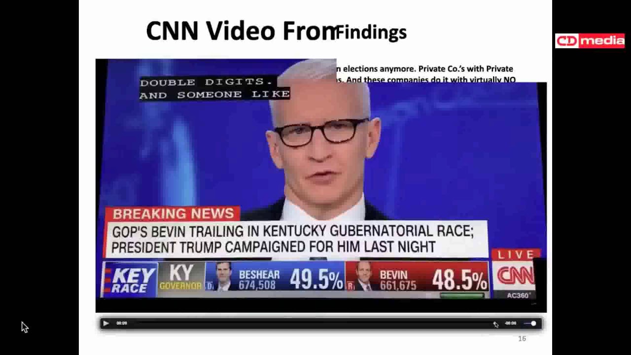 Russell Ramsland shows election vote switching happening in real-time ...