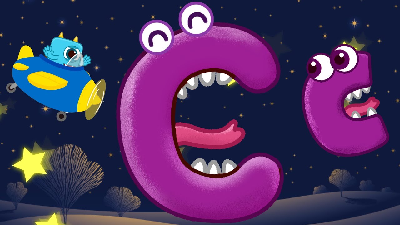 NEW I am C : Monster alphabet letter C song - English phonics for ...
