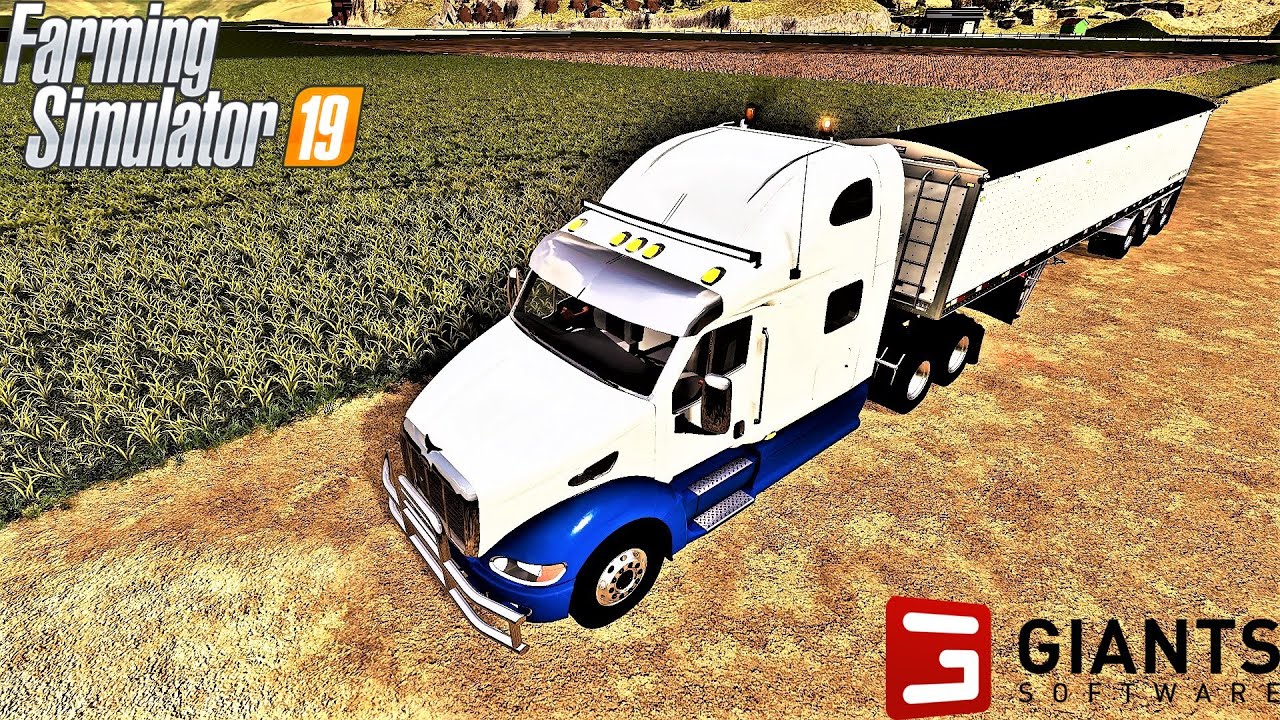 Farming Simulator 19! | Hauling The Harvest! | Upper Lake Farm Day 18 ...