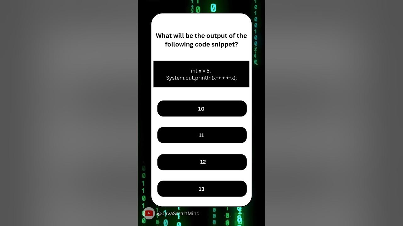 3 Java Quiz With Answers Java Javaprogramming Interview Quiz