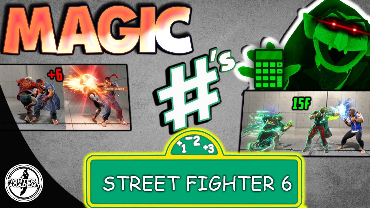 The Magic Numbers of Street Fighter 6 | Frame data Made Simple - YouTube