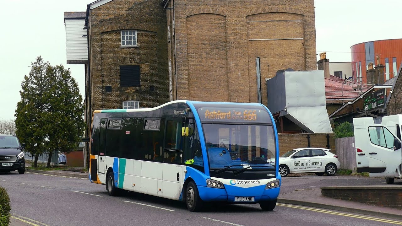 Onboard Stagecoach Bus 48023 - Optare Solo SR - Route 666 - (YJ15 ANR ...