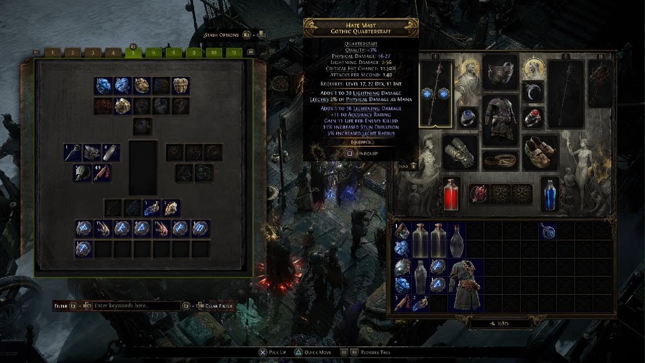 Path of Exile 2 Act II Final Boss Monk Kill - YouTube
