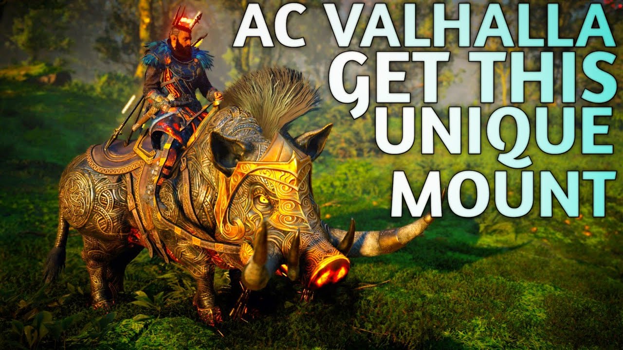 Assassins Creed Valhalla Unique Mount - AC Valhalla Dawn Of Ragnarok ...