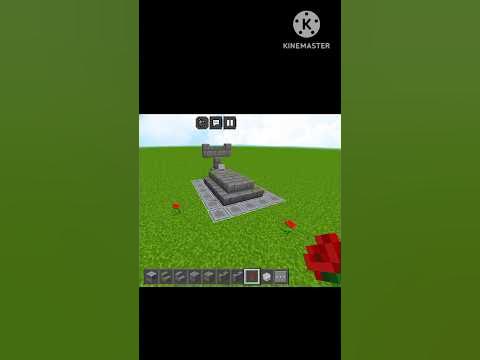 How To Make Grave In Minecraft #shorts - YouTube
