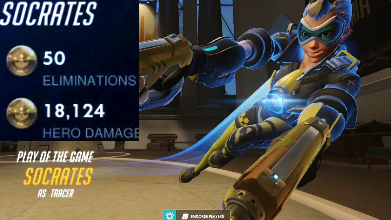 Kabaji Tracer God Insane Aiming 50 Elims [ Overwatch Season 20 Top