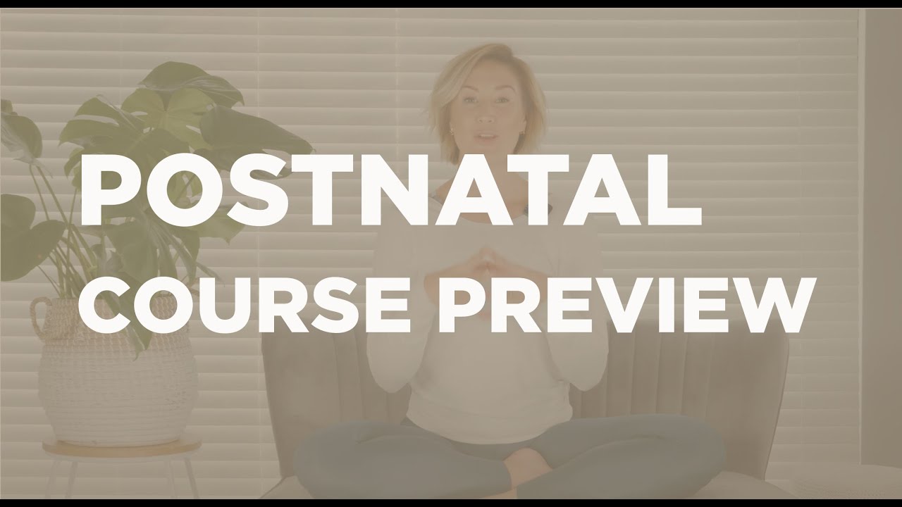 Postnatal Course PREVIEW - YouTube
