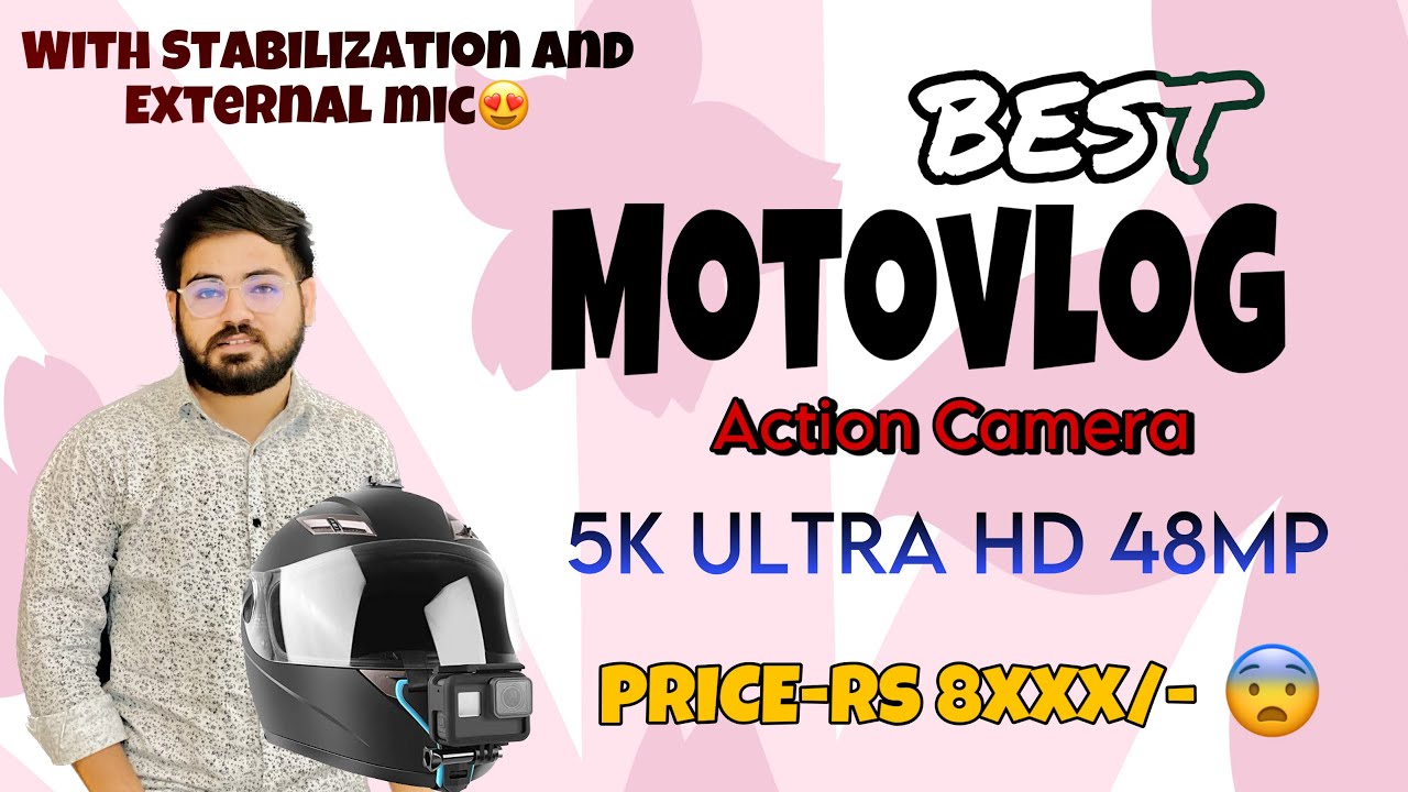 Budget Friendly action camera for moto vlogging | Unboxing & Review ...