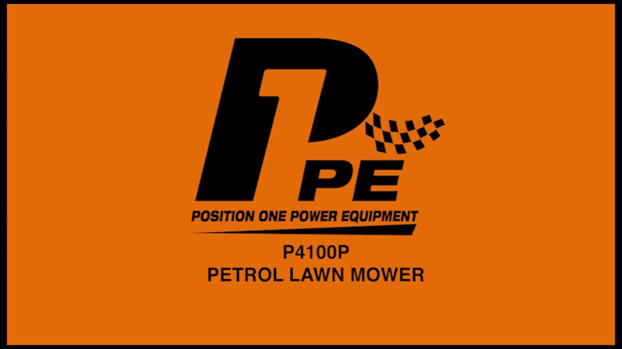 P1PE P4100P Petrol Lawn Mower Powered By Hyundai - YouTube