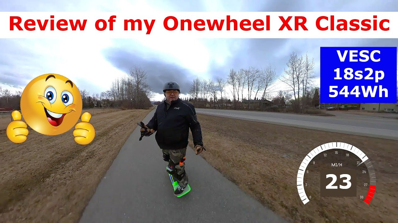 Review of my Onewheel VESC XR Classic and why I like it - YouTube