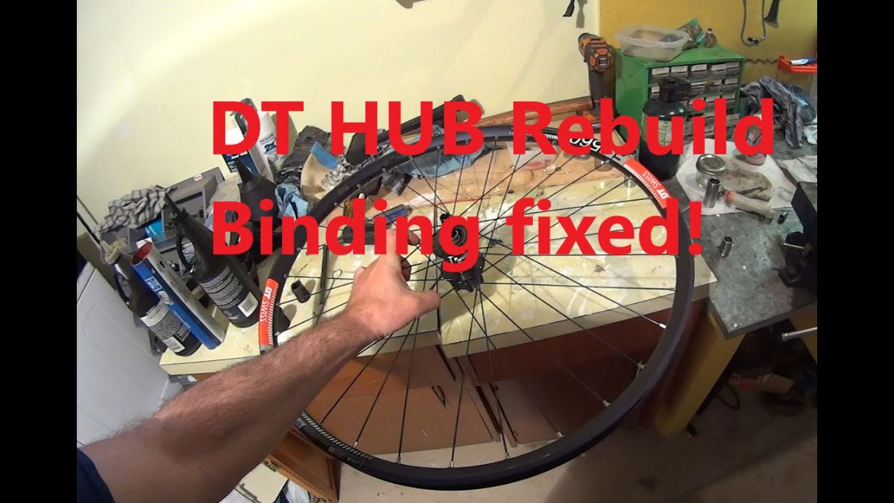 DT Swiss Hub rebuild and fix Binding issue - YouTube