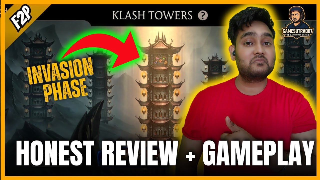 Klash Tower INVASION Phase 💀 Full Gameplay + Honest Opinion | MK Mobile ...