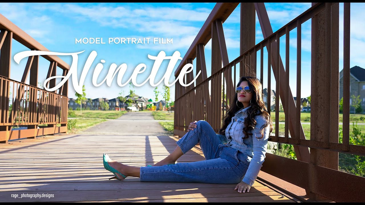 MODEL PORTRAIT NINETTE - YouTube