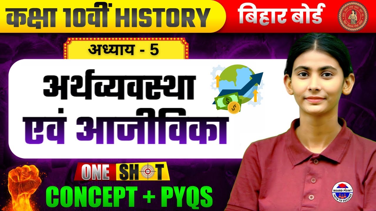 अर्थव्यवस्था और आजीविका || Class 10 Arthvyavastha Aur Ajivika Ka ...