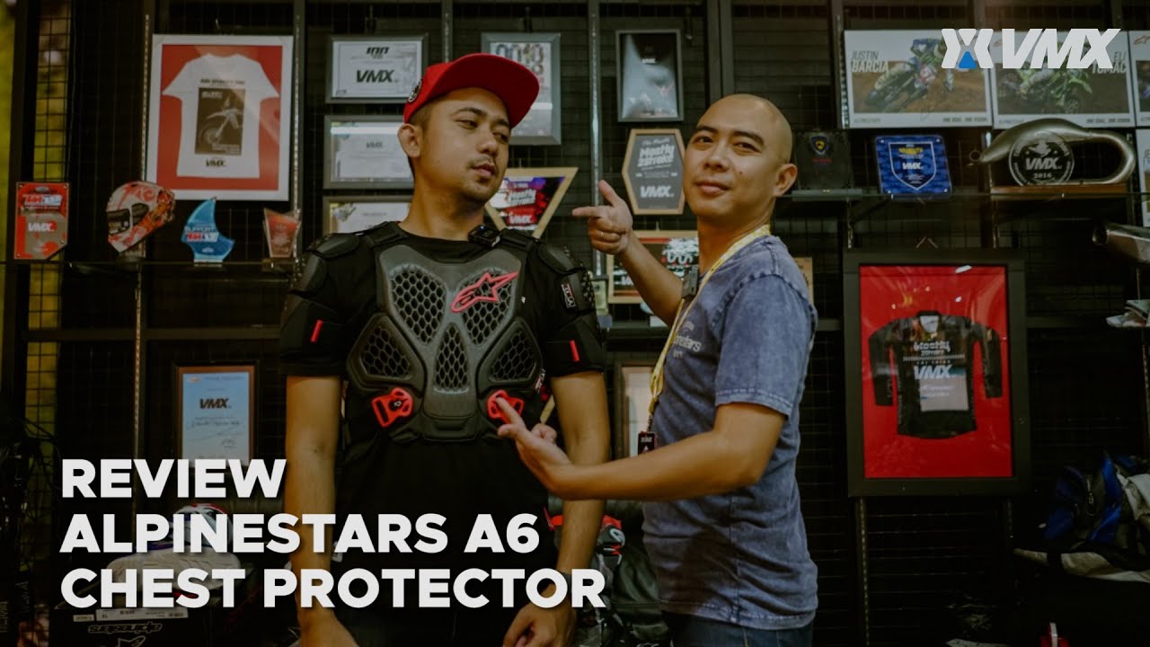 YANG KAMU WAJIB PUNYA DI 2022!! ALPINESTARS A6 CHEST PROTECTOR REVIEW ...