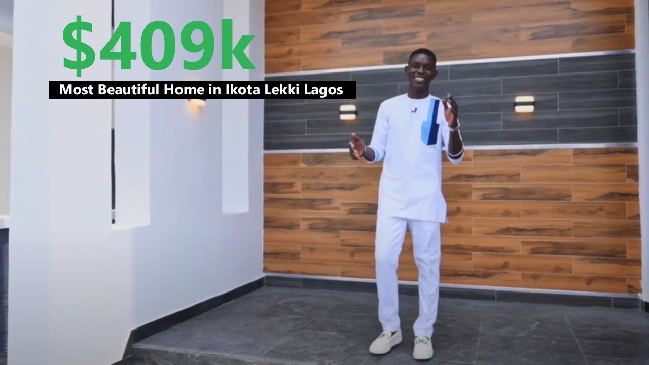 A $409k Most Beautiful Home in Ikota Lekki Lagos - YouTube