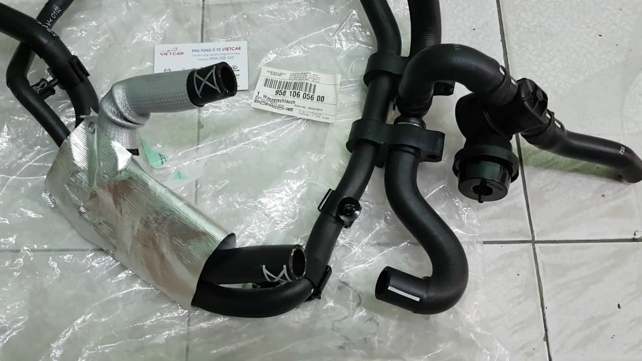 95810605600 Ống nước Porsche Cayenne - YouTube