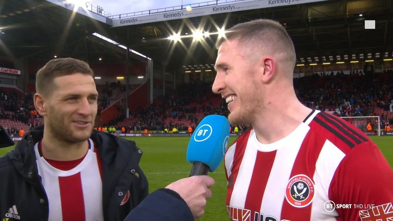 "We're trying to catch Chelsea!" Sharp and Lundstram react to Sheffield ...