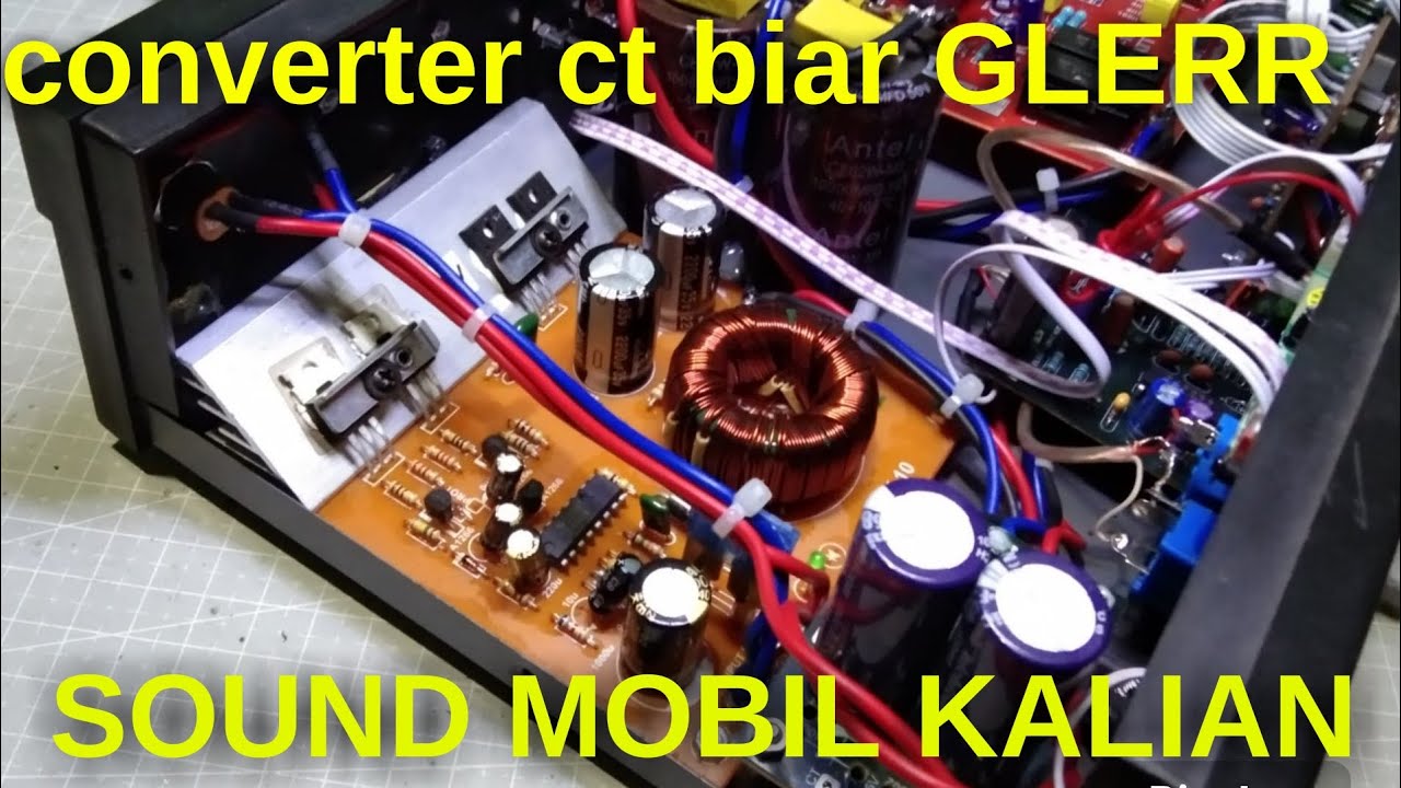 cara ubah power ampli rumahan jadi power MOBIL dengan gunakan ini,makin ...