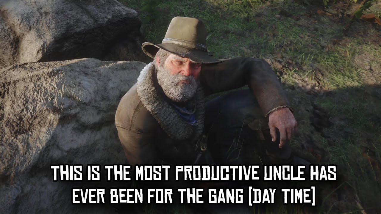 Uncle is the most Productive Lumbago Survivor to ever exist | Rdr2 ...