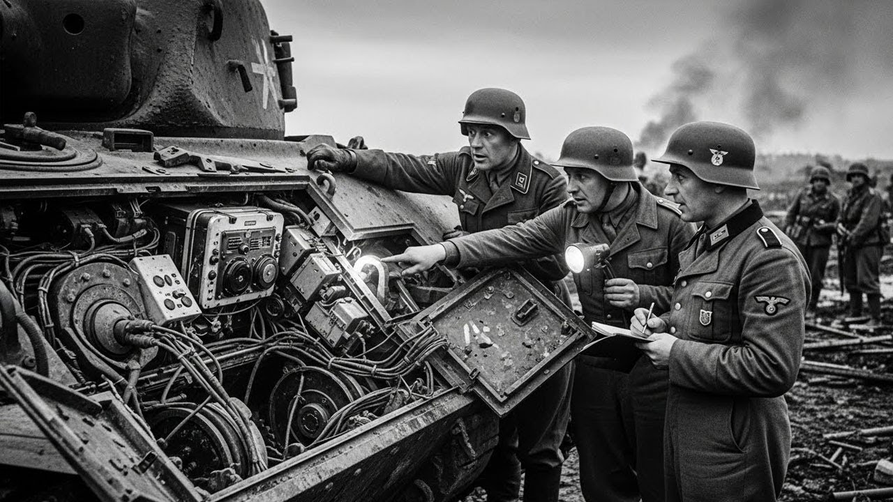 When German Commanders Discovered the Technology Inside U.S. Tanks ...