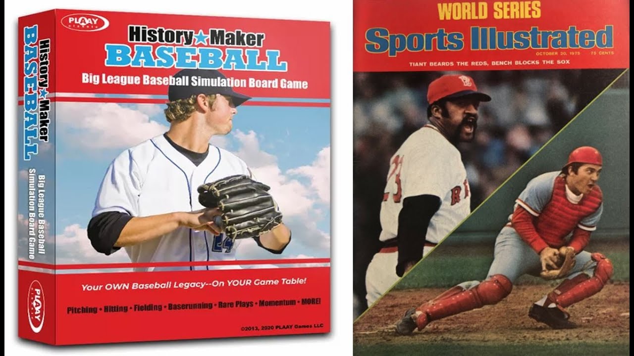 History Maker Baseball - Game 5 1975 World Series Reds vs Red Sox ...