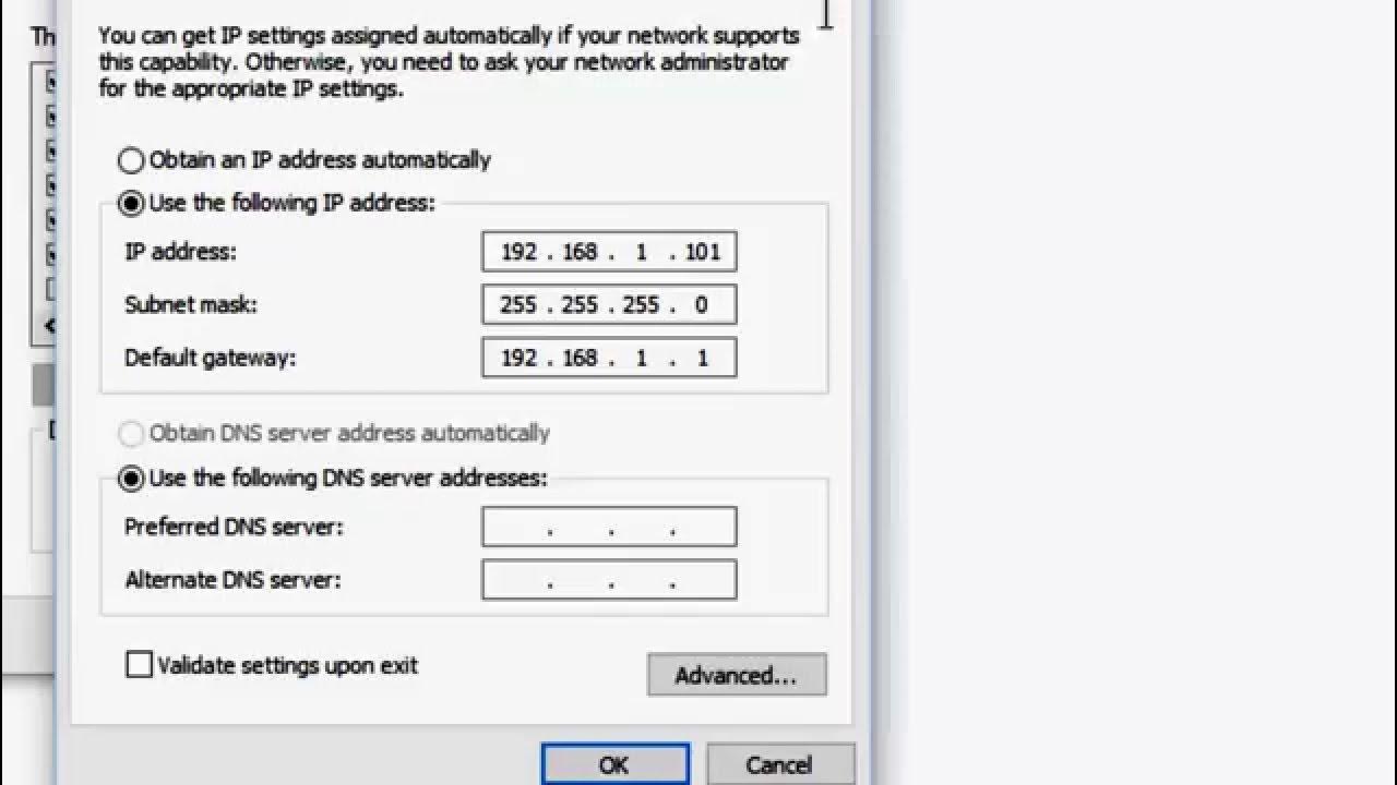 Wireless Network Connection doesn't have a valid IP address" Solution - YouTube