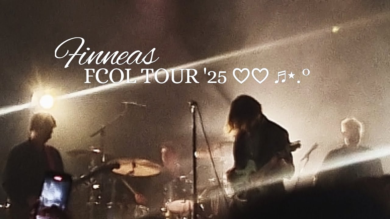 Finneas FCOL Tour '25 ♡♡ ♬⋆.° (come w me) - YouTube