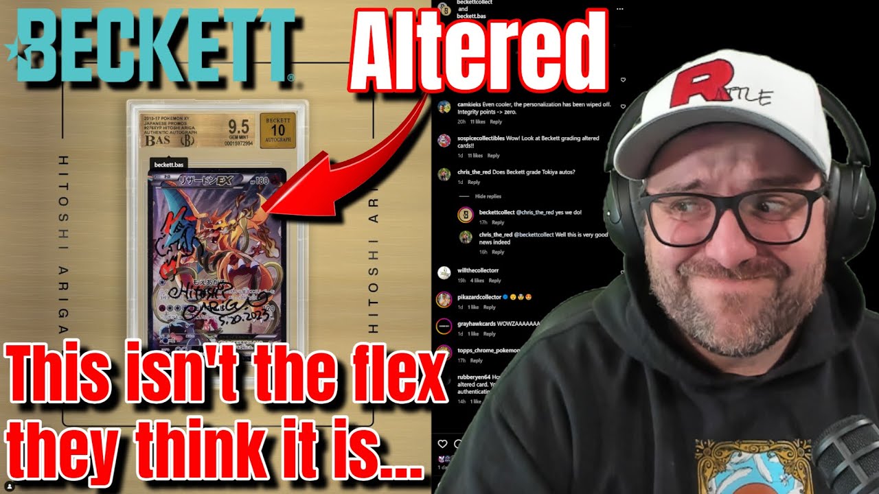 BGS Shows Off Altered Signature & Tags The Artist... - YouTube