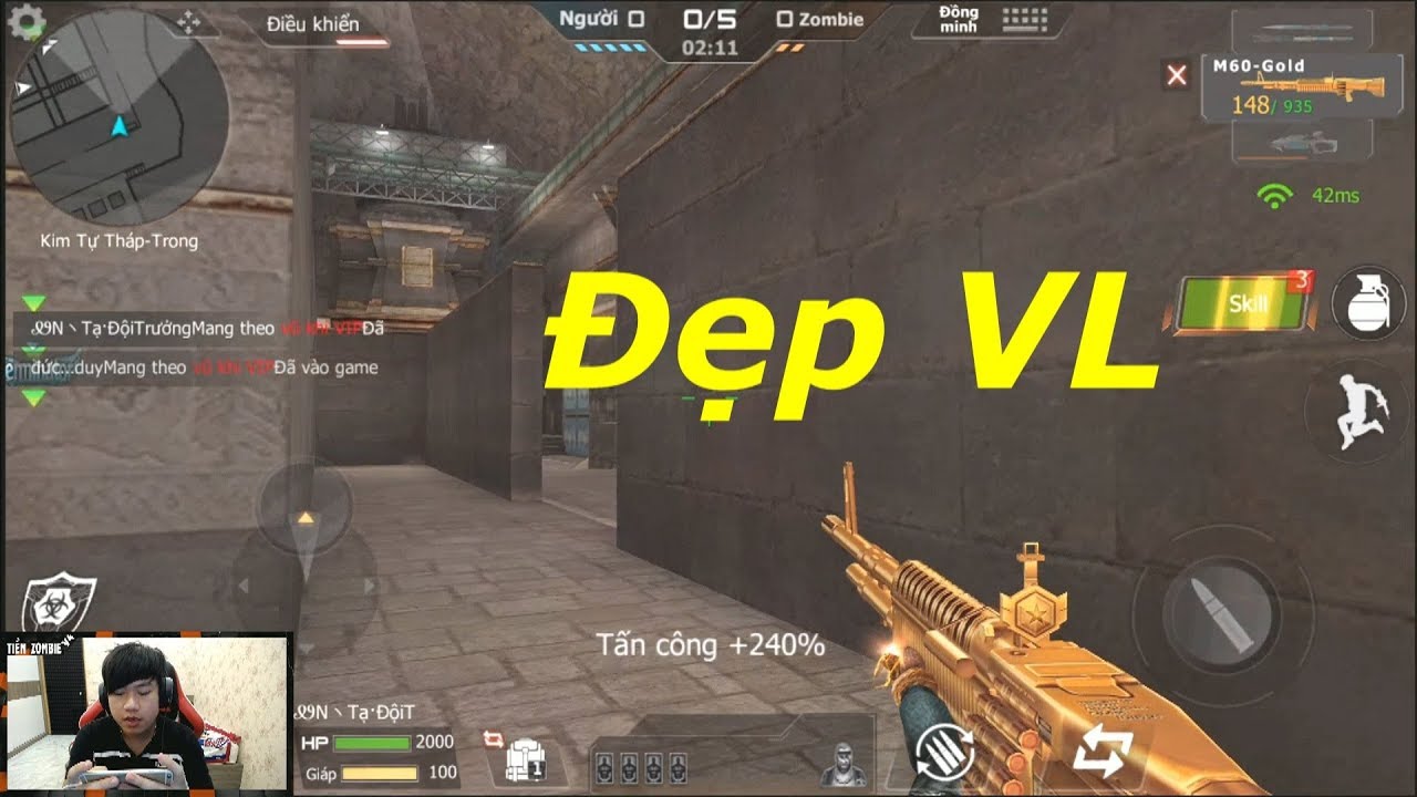 [ Bình Luận CF Legends ] M60-Gold - Tiền Zombie v4 - YouTube