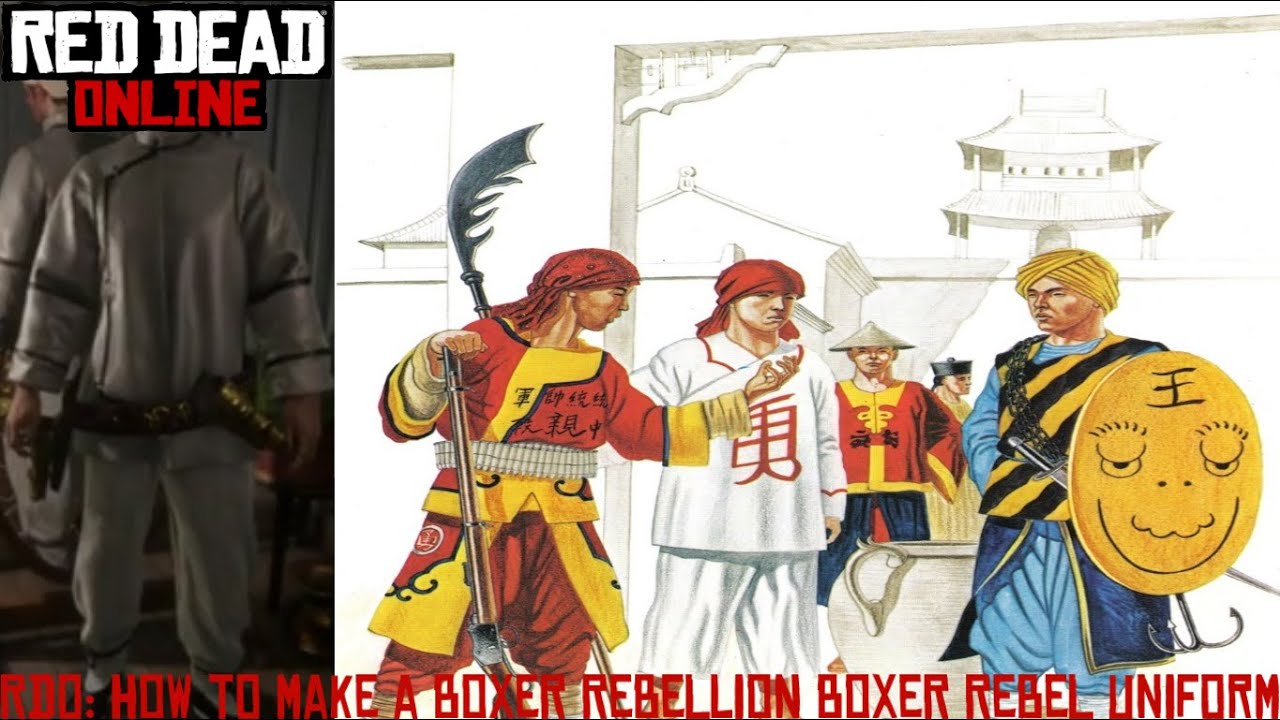 RDO: How to Make a Boxer Rebellion Boxer Rebel Uniform - YouTube