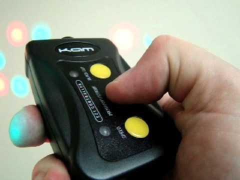 Kam EZ1 lighting controller in action - YouTube