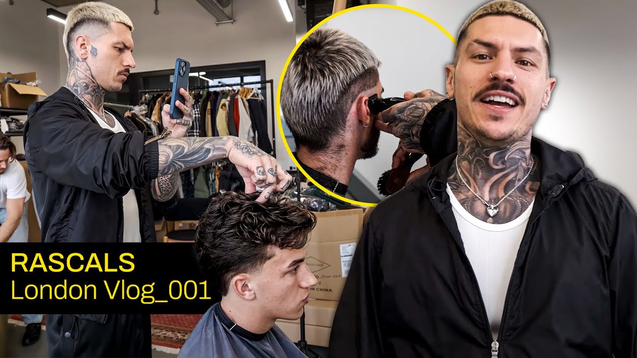 Giving A Model The ‘BEST HAIRCUT’ They’ve Ever Had | Rascals Co - YouTube