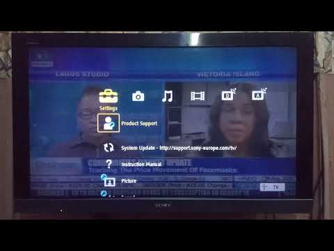 HOW TO UPDATE SONY BRAVIA TV FIRMWARE, USING USB - YouTube