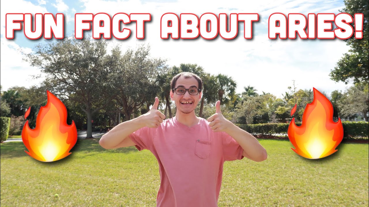 Fun fact about your zodiac sign! (Pt. 1 Aries) - YouTube