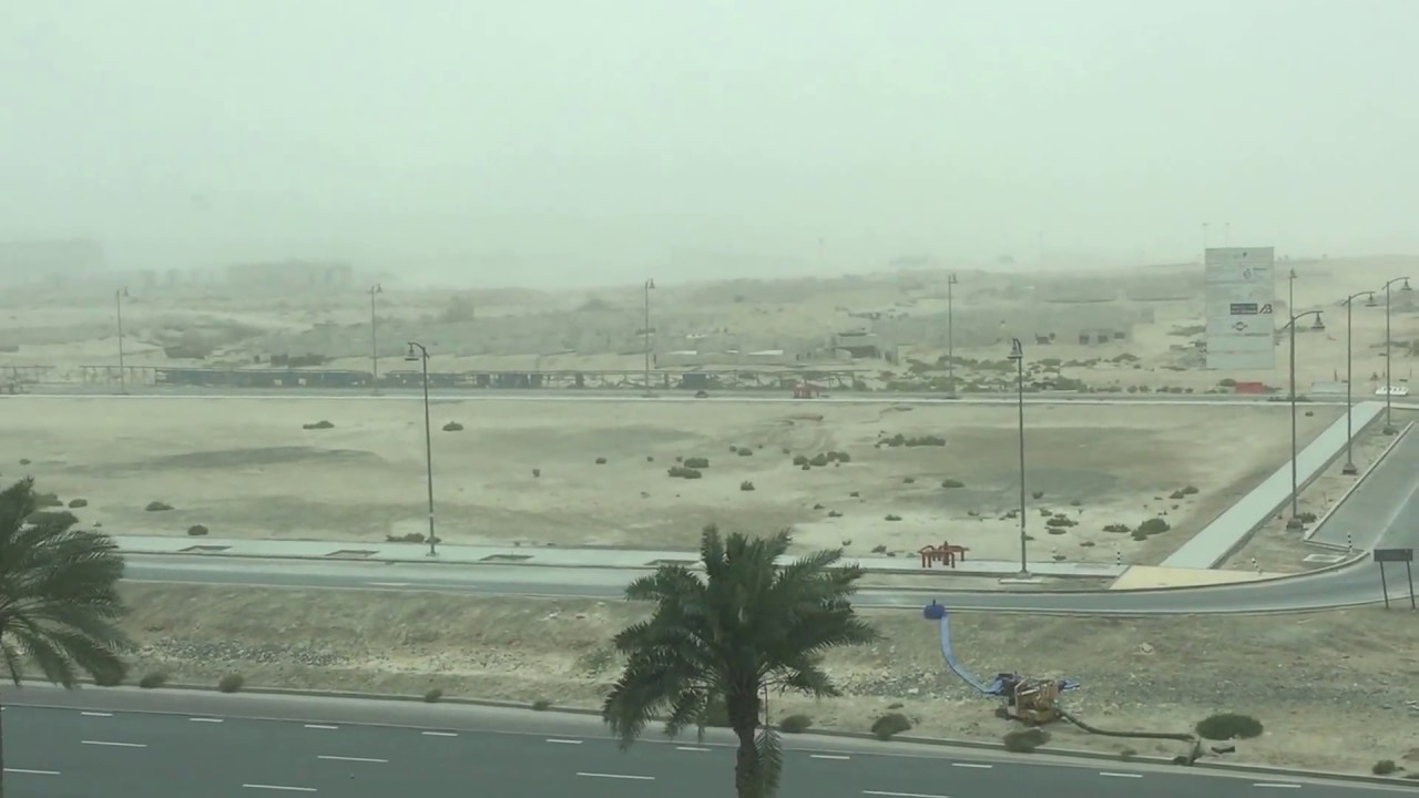 Strong winds in Dubai to pick up dust, causing haze 20-03-2017 - YouTube