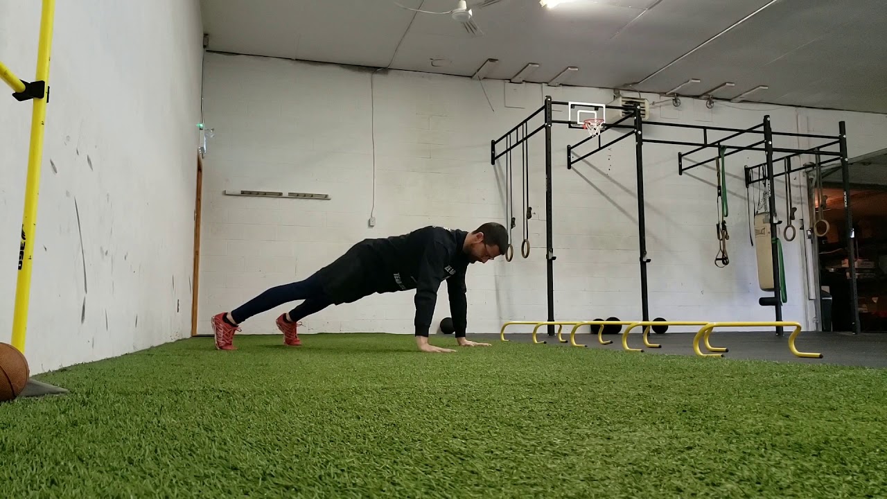 Push up + support - YouTube