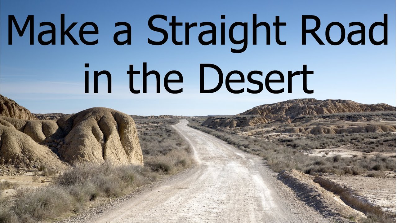 Make a Straight Road - YouTube