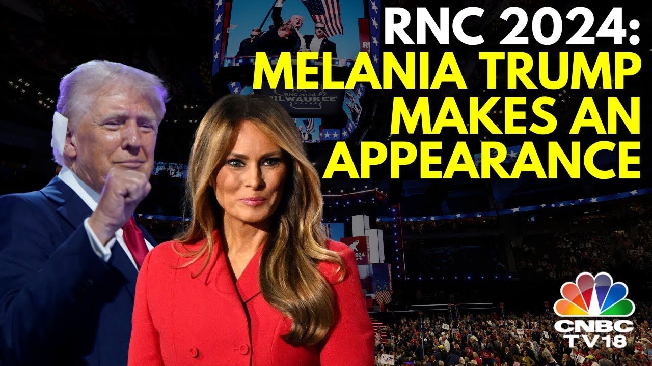 Melania Joins Trump & Family On RNC Stage | RNC 2024 | 2024 US ...