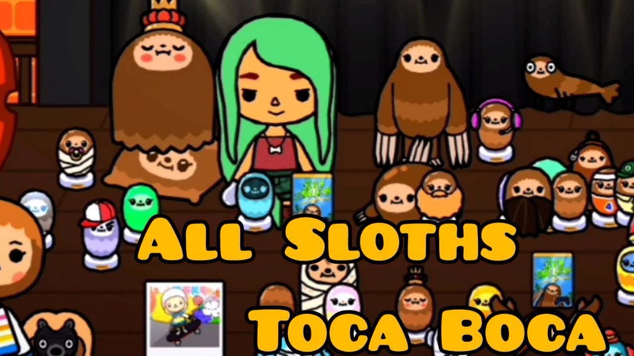 😛💘Baby Toca, ALL SLOTHS TOCA BOCA - YouTube