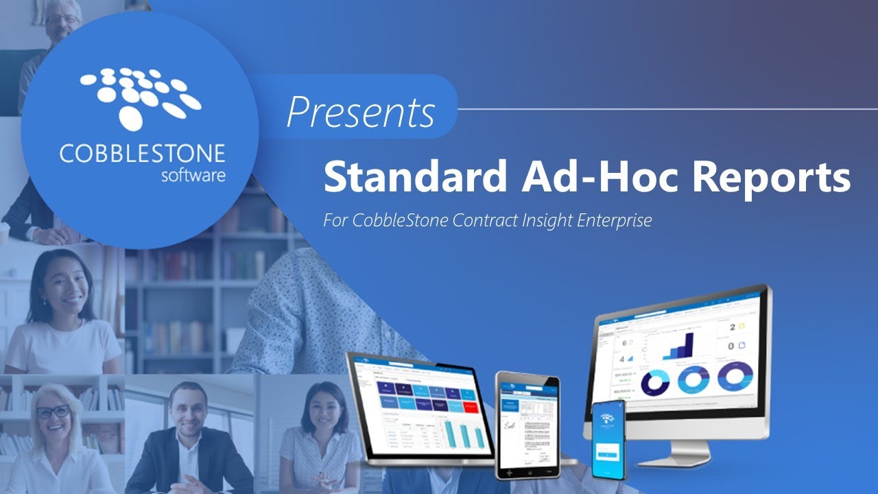 Standard Ad-Hoc Reports - YouTube