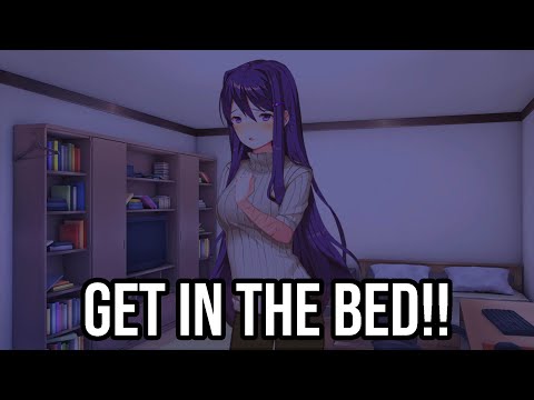 Yuri Heavily Flirts With MC!!! (DDLC MOD Normal Visual Novel Yuri's Route V.1.875) Part 2
