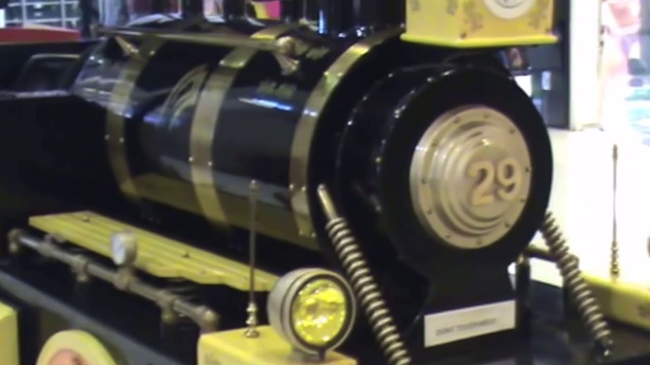 Mall trackless train, Electric trackless train - YouTube
