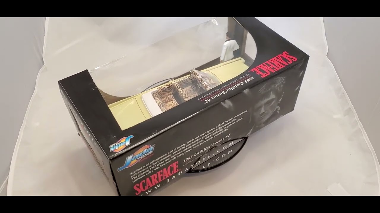 Jada Toys Scarface 1963 Cadillac Series 62 Tony Montana Al Pacino ...