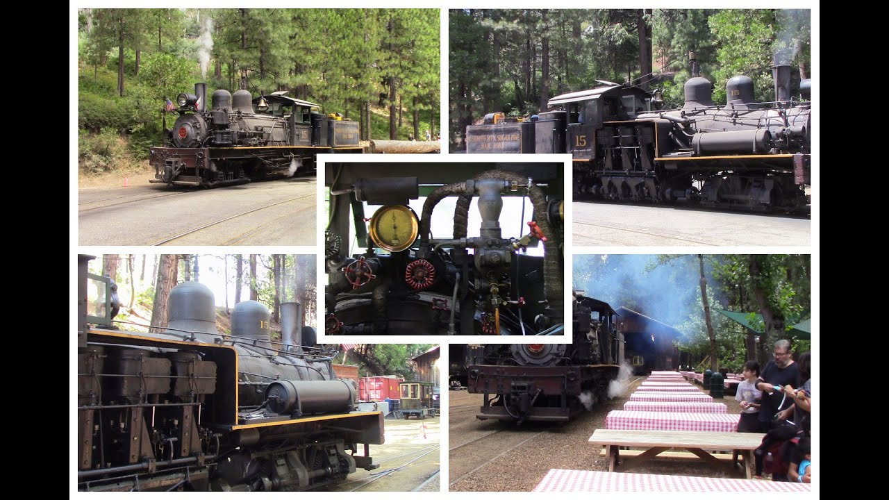 The Two Trips Part 8: Yosemite Mtn. Sugar Pine Railroad Cab Ride and ...