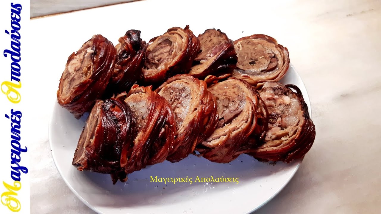 Κοκορέτσι παραδοσιακό στην σούβλα - YouTube